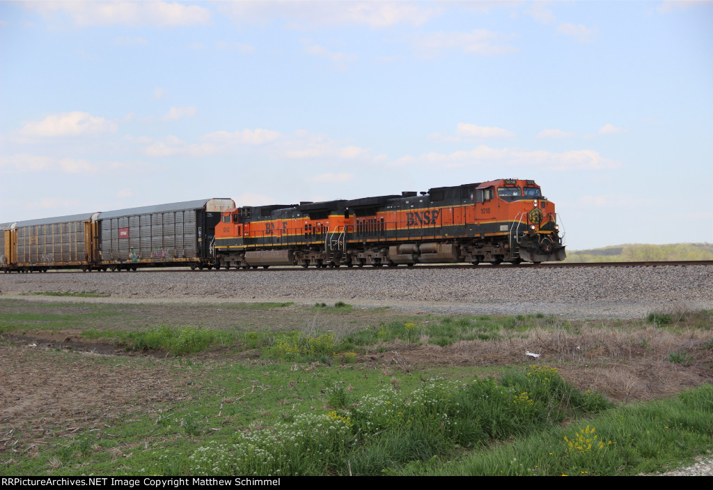 Double H1's On This West Bound Autotrain
